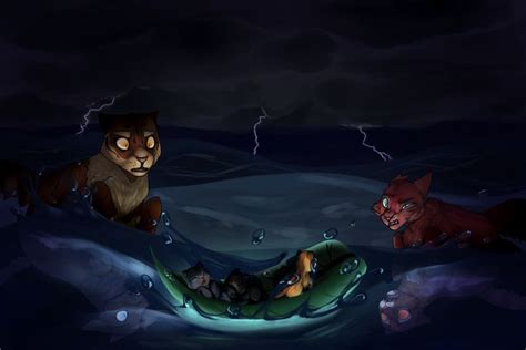 Brambleclaw Crowfeather Squirrelflight Leafpool And Their Kits