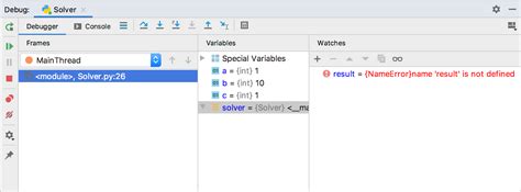 Part 1 Debugging Python Code PyCharm Documentation