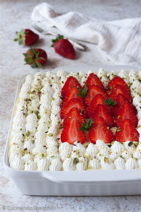 Tiramisù alle fragole