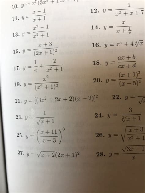 y x 1 x 1 y x 2 1 x 2 1 y x 3 2x