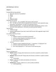 Acis Exam Docx Acis Exam Ch Chapter Creating