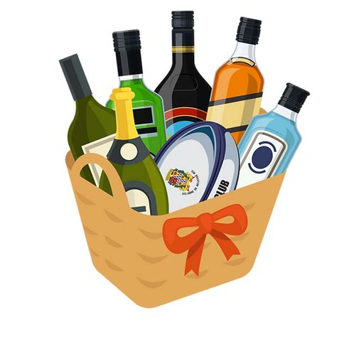 Liquor Baskets Clip Art Library