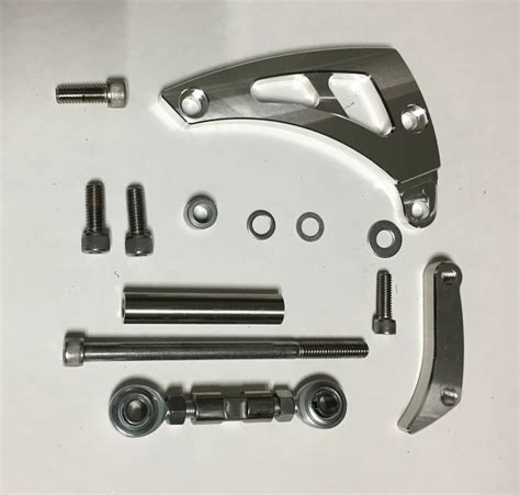 Small Block Chevy Mid Mount Alternator Bracket LWP Chap Performance