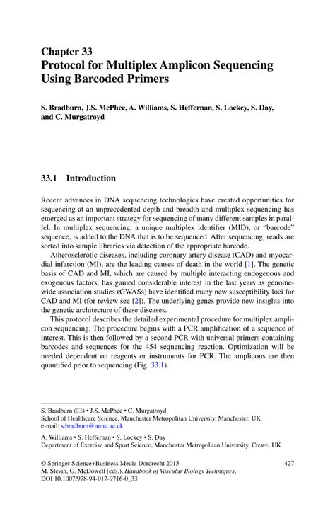 pdf protocol for multiplex amplicon sequencing using barcoded primers sexiezpix web porn