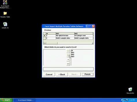 sobolsoft com how to use excel import multiple paradox tables software youtube