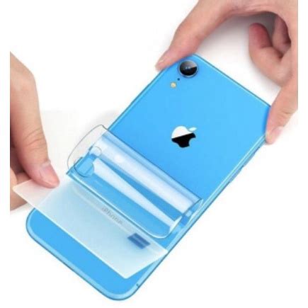 Película Cerâmica Traseira Flexível 3D 9D para qualquer iPhone 6 7 8