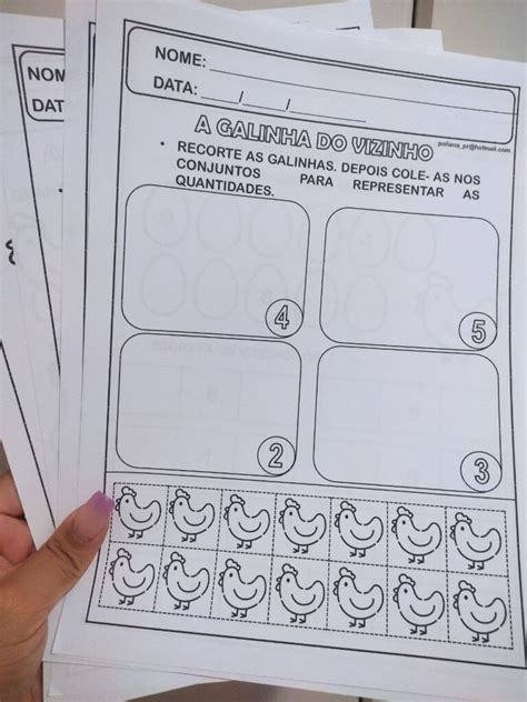 Atividades Parlenda A Galinha Do Vizinho Atividades Da Poly