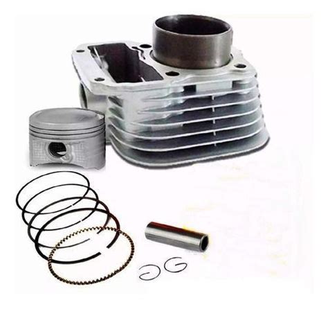Kit Cilindro Camisa Pistão Aneis Cbx 200 Nx 200 Xr 200 Smartfox
