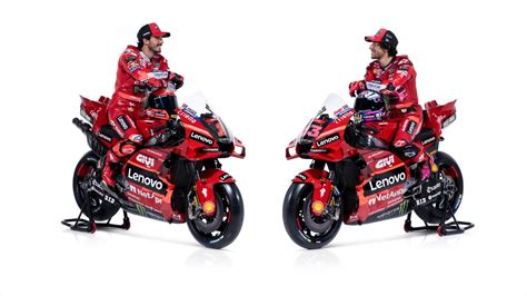 MOTO GP Ducati Presentazione Della Nuova Desmosedici GP23 Bagnaia