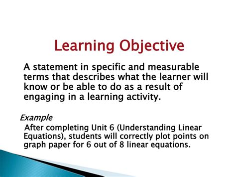 Ppt Writing Learning Objectives Powerpoint Presentation Free