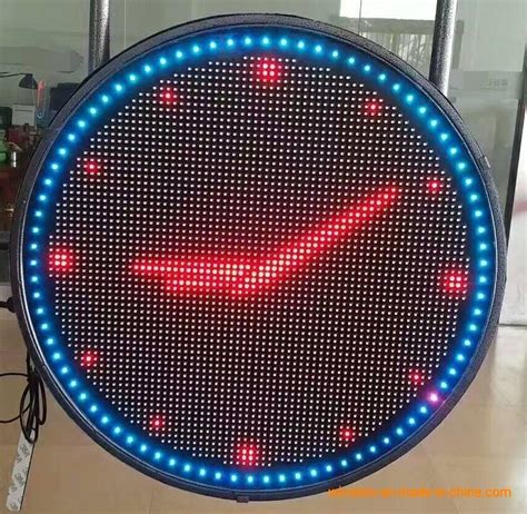 Ph Indoor Outdoor Smd Rgb Full Color Semi Full Or Double Circular
