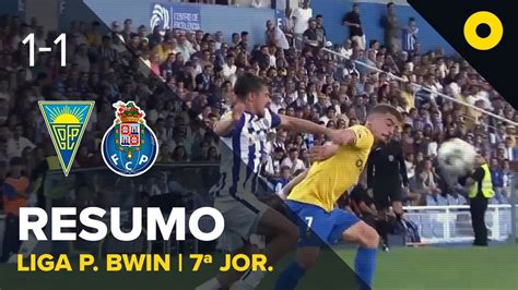 Resumo Estoril Praia 1 1 FC Porto Liga Portugal Bwin SPORT TV