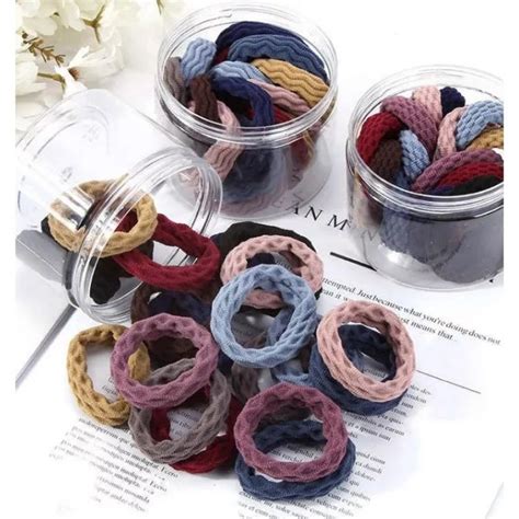 Jual Ikat Rambut Elastis Karet Fashion Wanita Import Free Toples