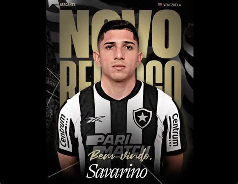 Botafogo anuncia a contratação de SavarinoJogada 10 Últimas notícias