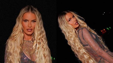 Yasmin Brunet Aposta Em Look Transparente Para O Carnaval E F S N O