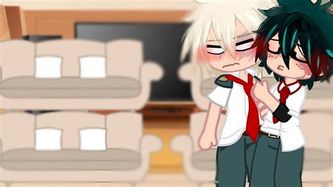 MHA REACTS TO BAKUDEKU PT 2 MHA BNHA BKDK ANGST BKDK ANGST