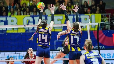 CEV Şampiyonlar Ligi nde Fenerbahçe Opet SC Potsdam a set vermedi