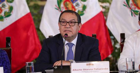 Dina Boluarte Alberto Otárola sobre proyecto de la presidenta No