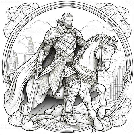 Fantasy Coloring Pages For Adults Stock Photo At Vecteezy