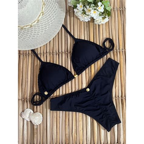 Biquini Ripple Cortininha Levanta Bumbum Bojo Remov Vel Calcinha