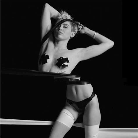Miley Cyrus Tongue Tied Telegraph