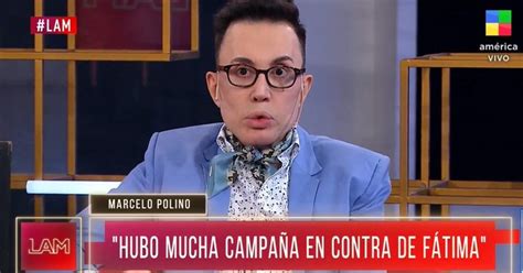 Marcelo Polino contó cómo está la relación entre Fátima Flórez y Javier