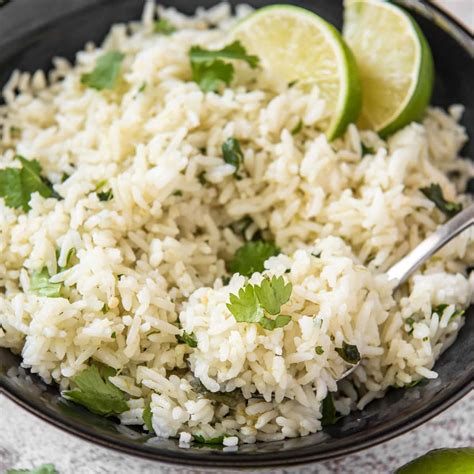 Easy Cilantro Lime Rice Recipe YellowBlissRoad