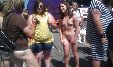 Toronto Pride Girl Naked In Public Photo