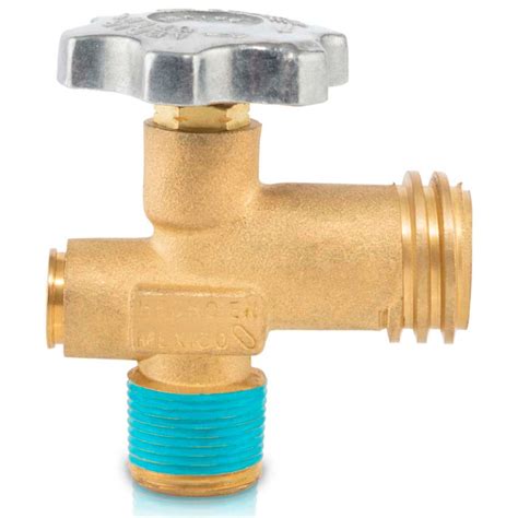 Válvula para Cilindro de Gas LP 3 4 19mm x a Rosca Pool o ACME V 868