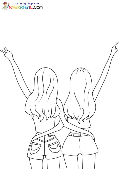 Bff Coloring Pages Off Rbk Bm