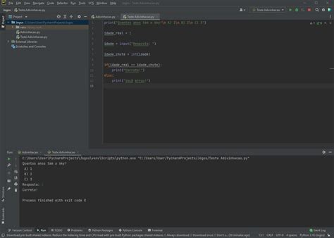 Teste if else Python começando a linguagem Alura Cursos