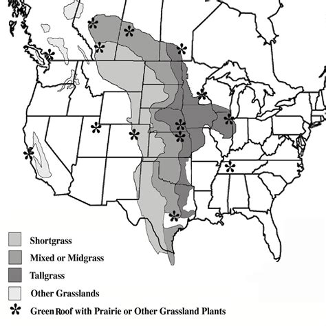 Temperate Grassland Map