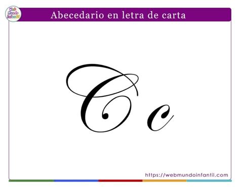 Abecedario En Letra De Carta Para Imprimir En Pdf