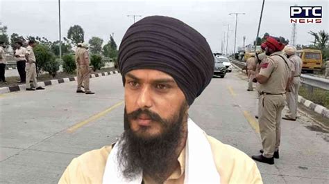 Waris Punjab De Head Amritpal Singh Absconding Police Teams On Manhunt