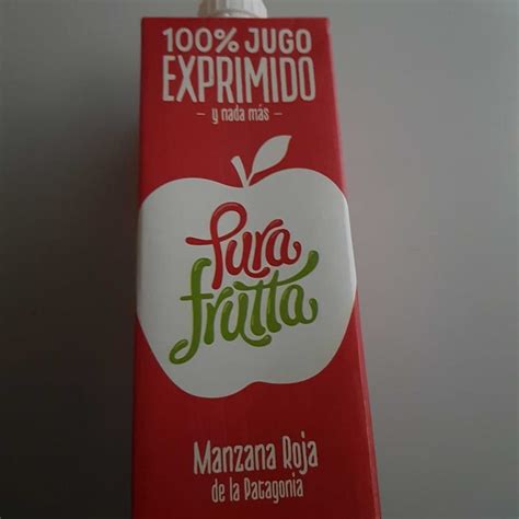 Pura Frutta Jugo De Manzana Roja Review Abillion