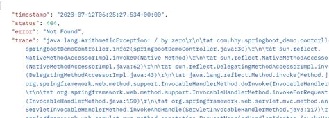 【springboot】springboot实现全局异常捕获 springboot全局异常捕获 csdn博客