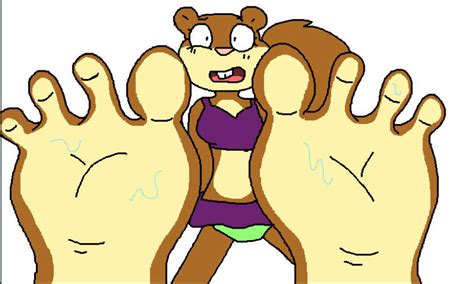 Suggestive Artist Acpawz Sandy Cheeks Spongebob Mammal
