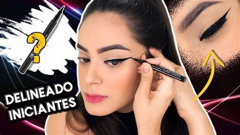 Como FAZER O DELINEADO PERFEITO YouTube