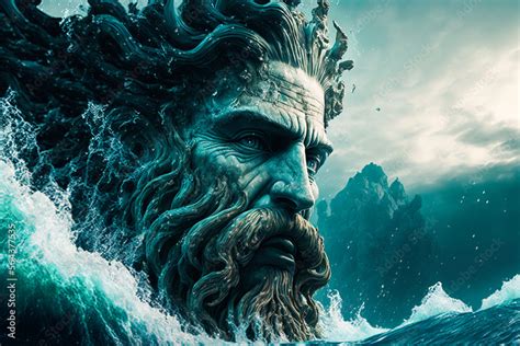 Regal Adult Mans Master Of The Seas Posidon Greek God King