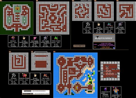 Dragon Warrior Map