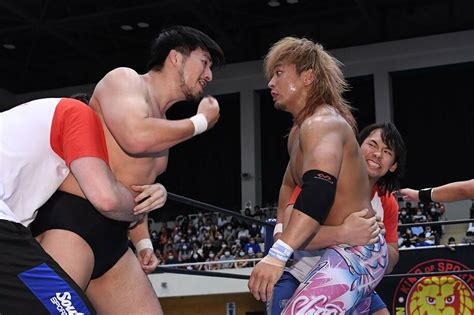 新日本G1初戦で激突の海野翔太と成田蓮が味方同士で乱闘 同じチームでやんのも今日でおしまい 東スポWEB