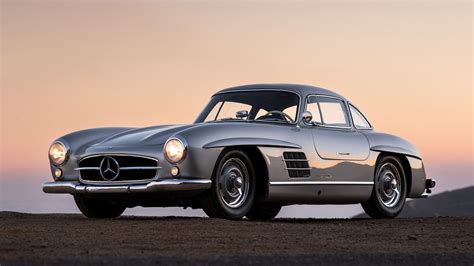 Mercedes Benz Sl Alloy Gullwing Sells For Almost M