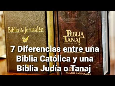 7 Diferencias entre la Biblia Católica y la Biblia Judía o Tanak Tanaj