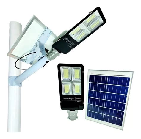 Lampara Solar Led W Suburbana Para Alumbrado Publico Mebuscar M Xico