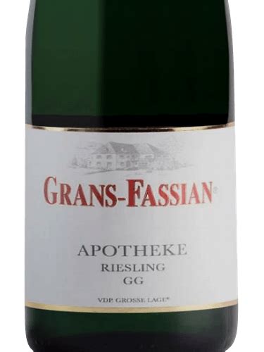Grans Fassian Apotheke Riesling GG VDP Grosse Lage Vivino US