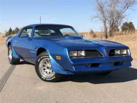 Pontiac Trans Am 1978 Restore A Muscle Car Year Make One Owner Cars