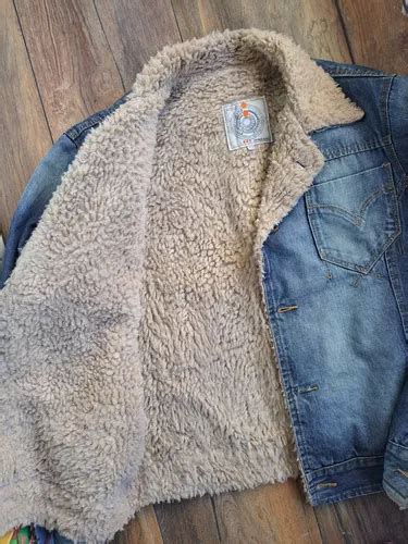 Campera De Jean Con Corderito De Hombre Talle En Venta En Jos C