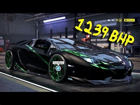 Need For Speed Heat 1239 BHP Lamborghini Aventador S Roadster 2017