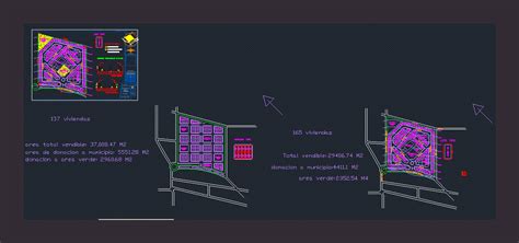 Lotificacion De Un Fraccionamiento En AutoCAD Librería CAD