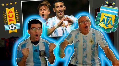 REACCIONANDO A URUGUAY 0 VS ARGENTINA 1 Eliminatorias Qatar
